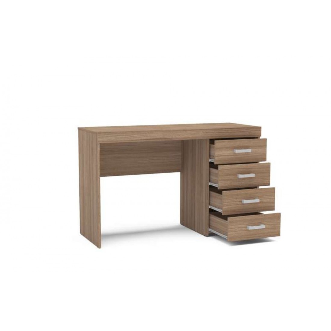 MESA MALTA 4 GAVETAS - CASTANHO 120 cm x 75,5 cm x 46,5 cm